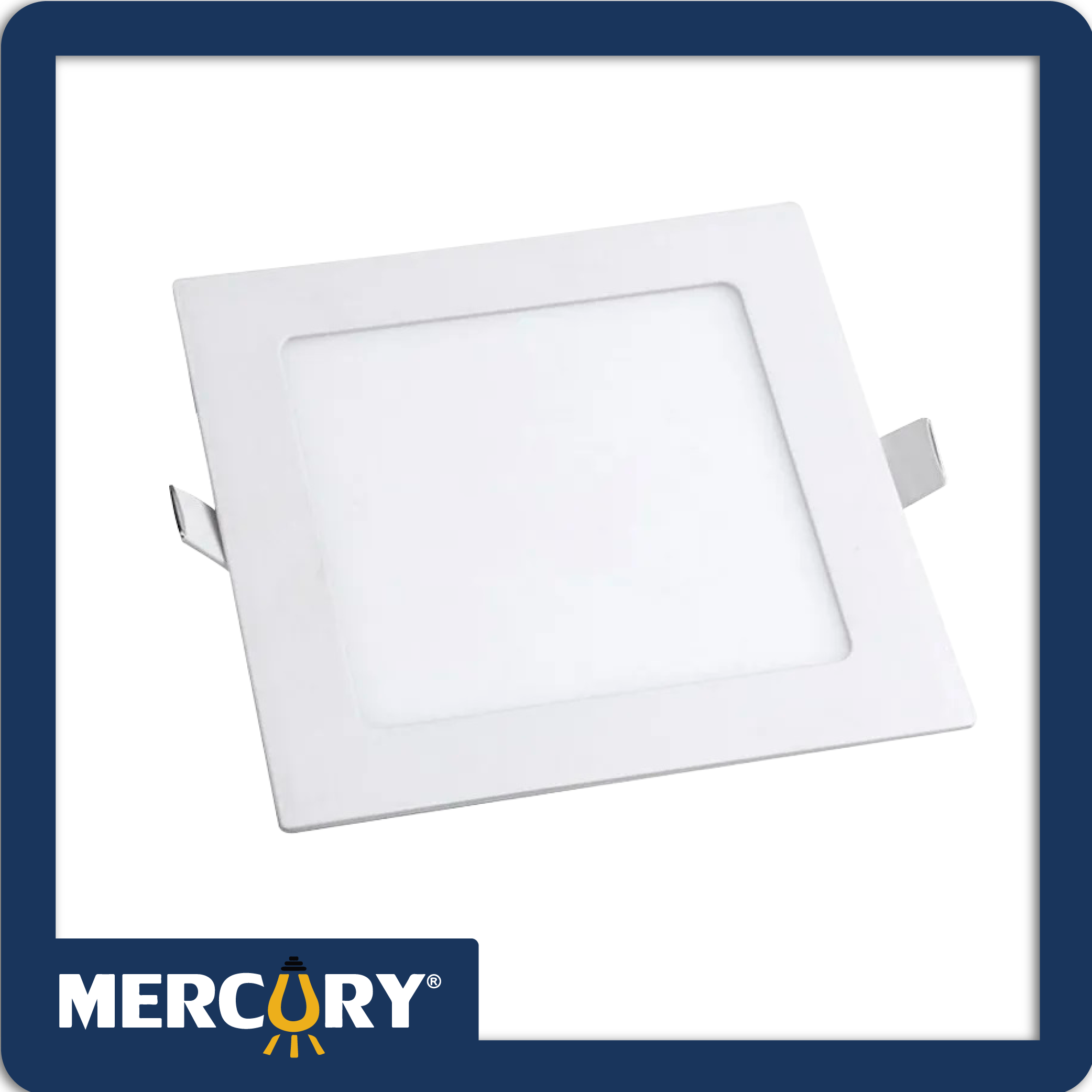 PANEL LED DE INCRUSTAR CUADRADO DE 12W